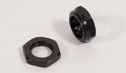 HUB AXLE 14MM JAM NUT SETS