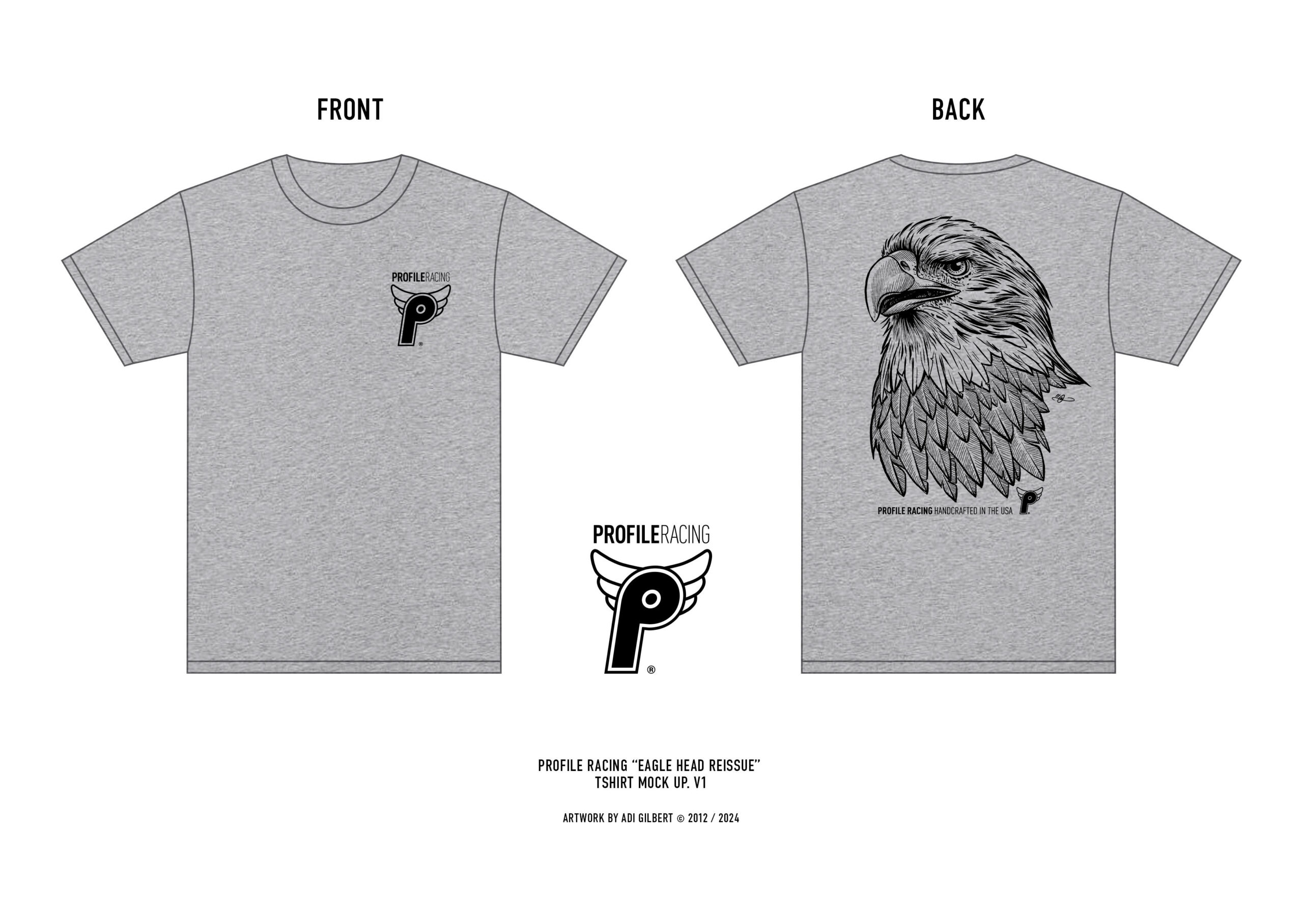 Profile “Eagle” Tees up for Pre-sale.