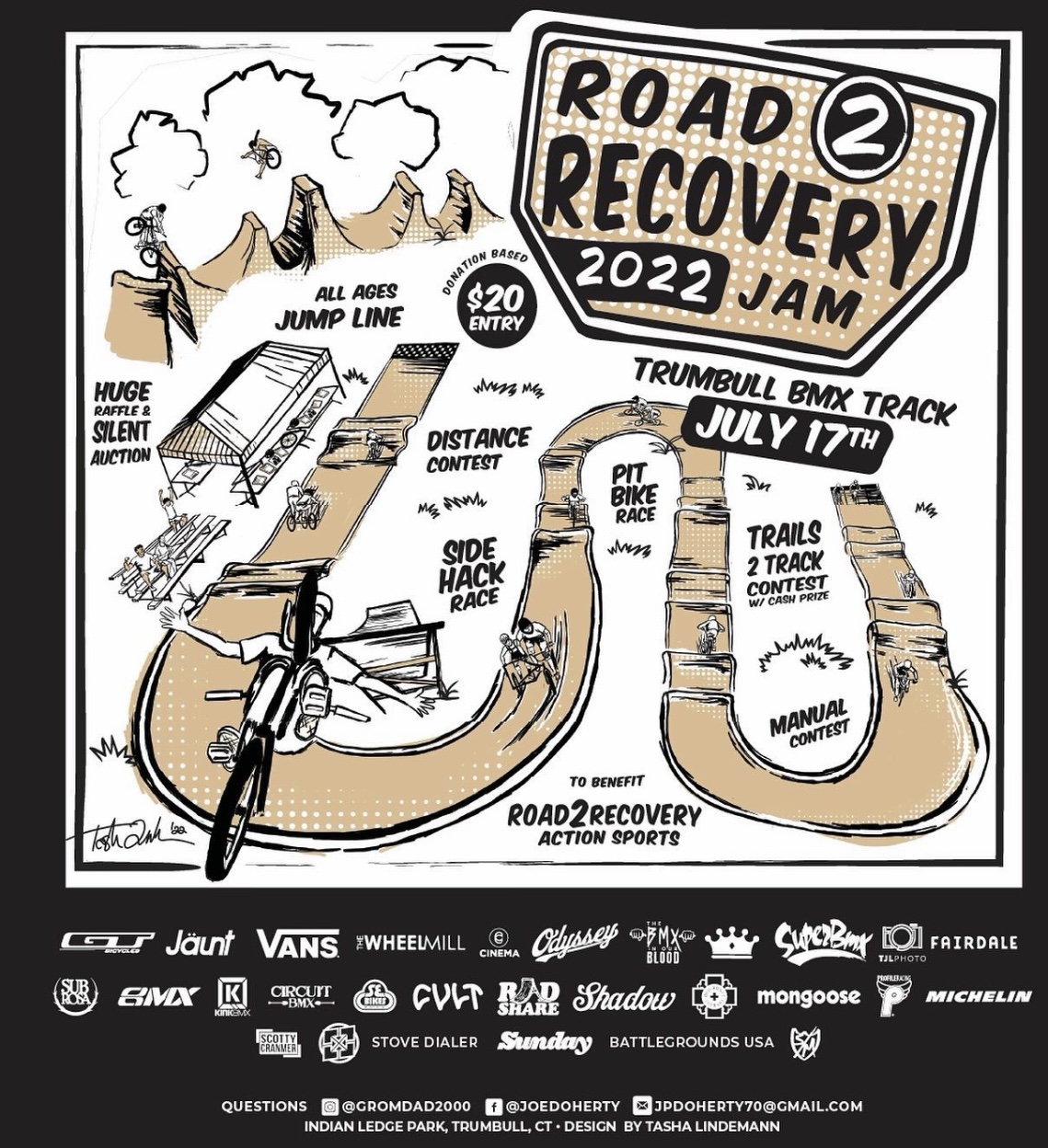 Road to Recovery Jam — July 17th — We hope to see you! – Profile Racing