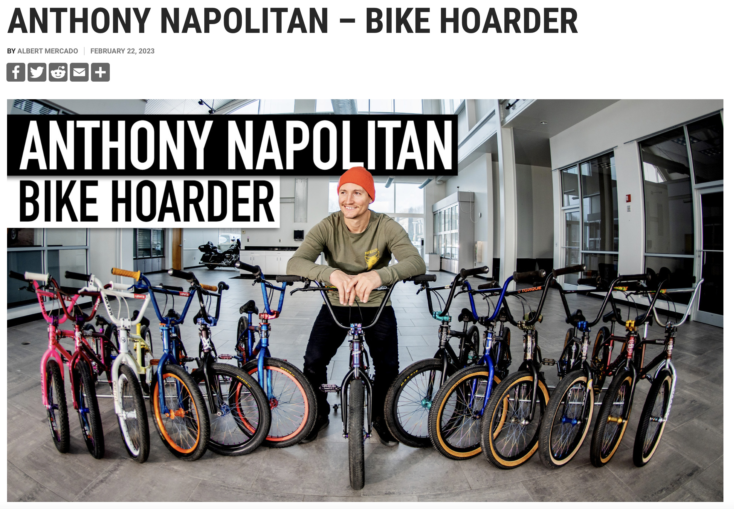 Anthony Napolitan — Bike Hoarder