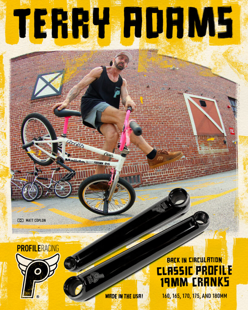 Classic 19mm Profile Crank with Terry Adams.